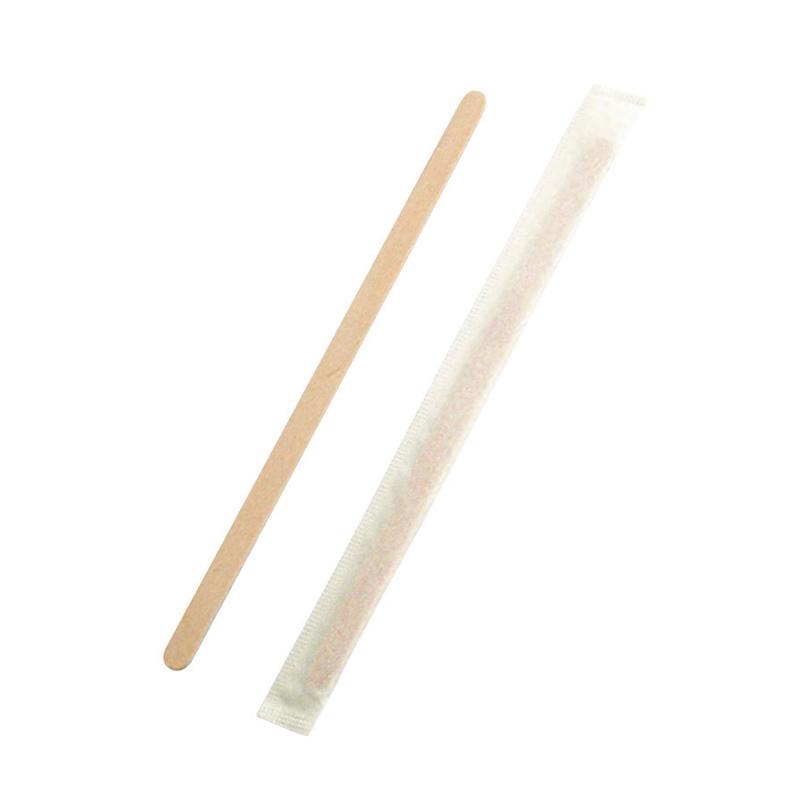 Food Grade 7 inch Individually Wrapped Wood Coffee Stirrer from China ...