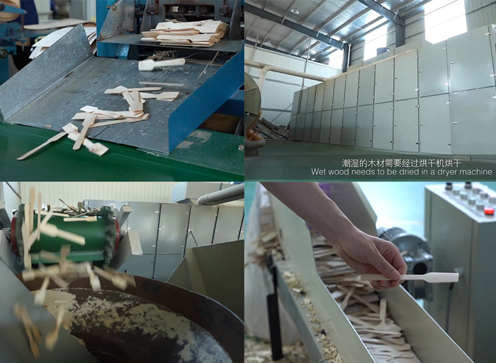 Wooden Dsiposable Cutlery Manufacturing Process - Ancheng Bamboo&Wood