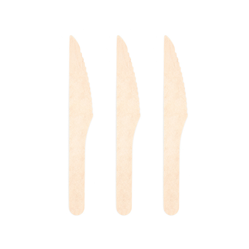165mm biodegradable and compostable Wooden Disposable Knife from China ...